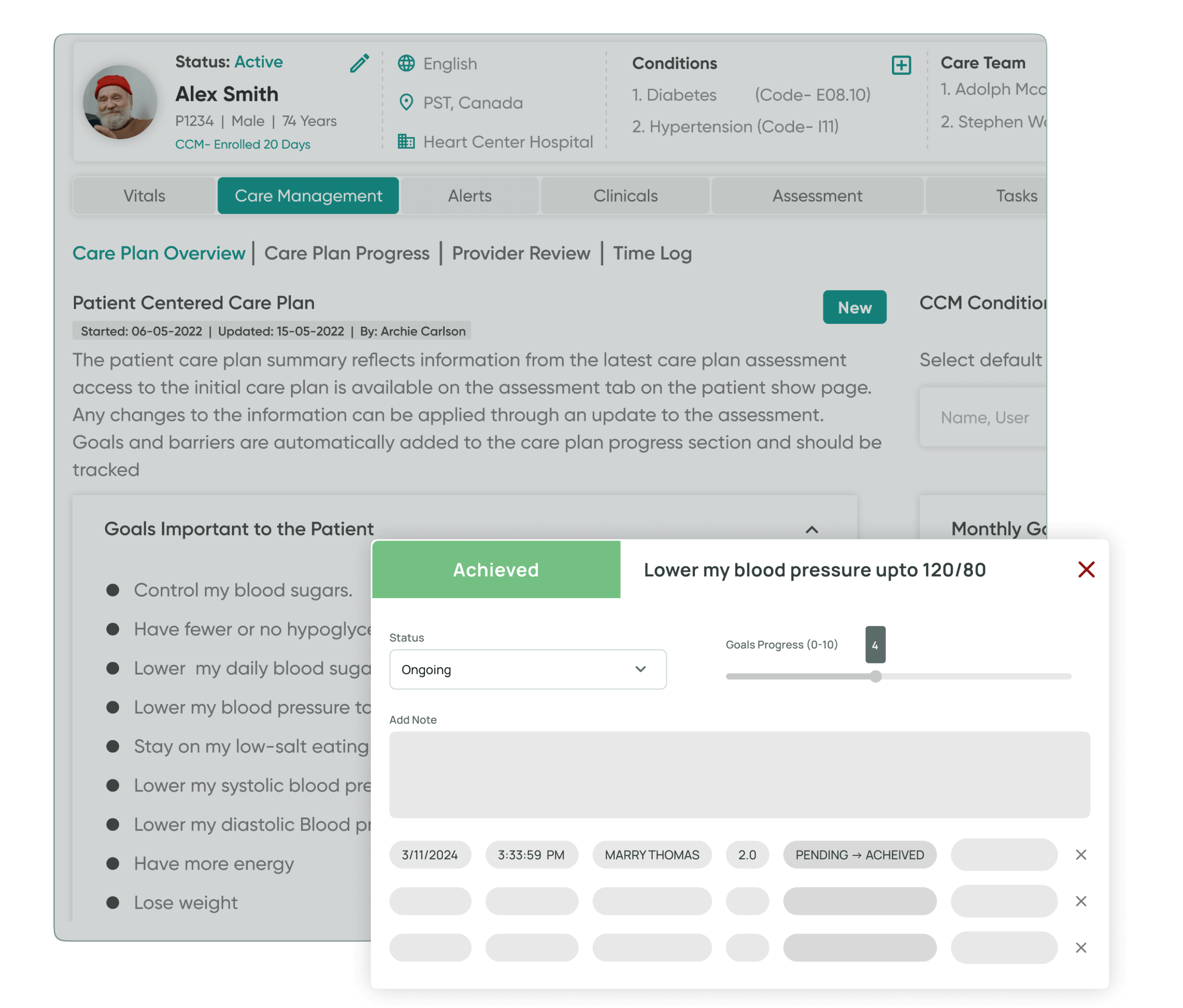 eCareMD - Complete Chronic Care Management Software